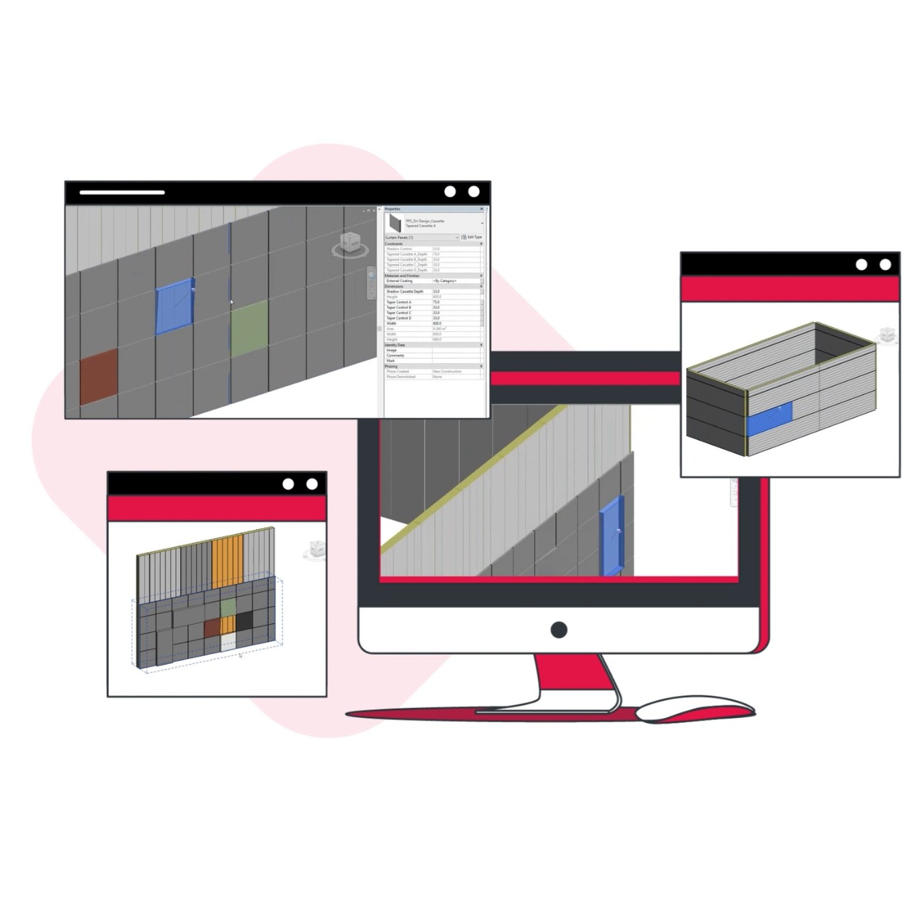 Paroc Panel System - BIM Revit